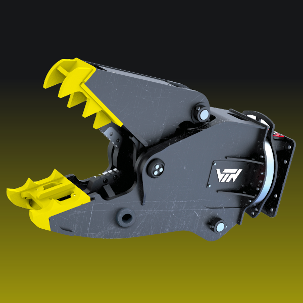 Frantumatore Rotativo da Demolizione per Escavatore - VTN Europe S.p.A.